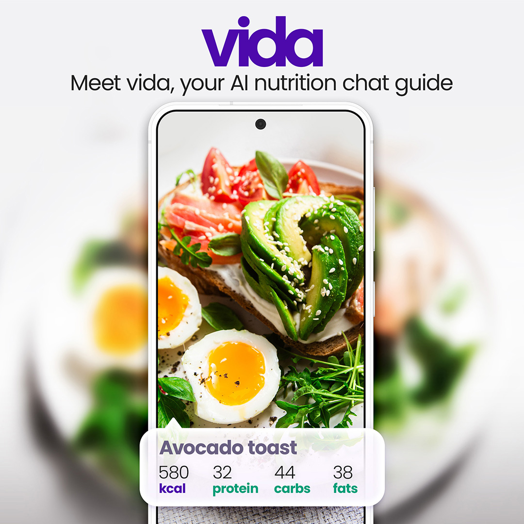 Vida AI Nutrition App | Photo-Based Food Tracking